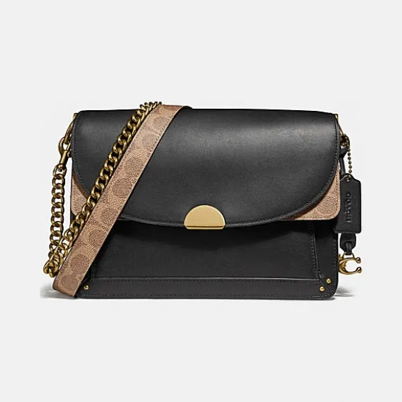 蔻驰/Coach 经典标志帆布色块DREAMER单肩包 76046_B4OOH-小迈步海淘品牌官网