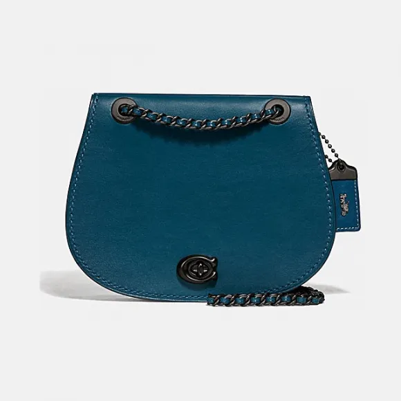 蔻驰/Coach 拼色PARKER马鞍包 76114_V5EJ9-小迈步海淘品牌官网