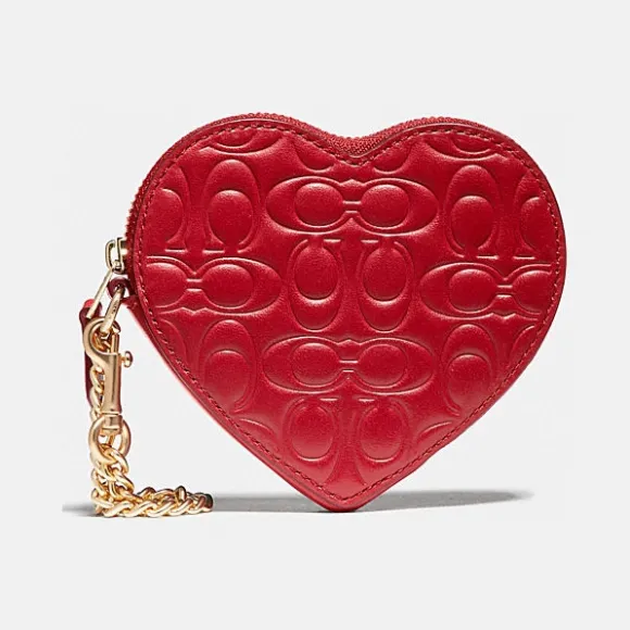 蔻驰/Coach 经典标志皮革爱心零钱包 76322_GDP1Y-小迈步海淘品牌官网