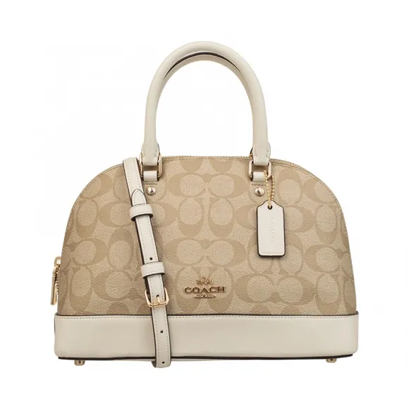 蔻驰/Coach 啡色 PVC 手袋 F27583-IMDQC-小迈步海淘品牌官网