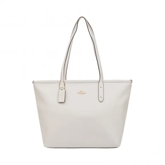 蔻驰/Coach 白色 女士 皮革 手袋 F58846-IMCHK-小迈步海淘品牌官网