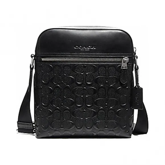 蔻驰/Coach 黑色 男士 牛皮 手袋 F73338-QBBK-小迈步海淘品牌官网