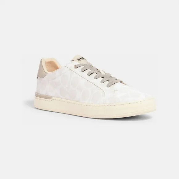 蔻驰/Coach Clip 低帮运动鞋 G4949-CHK-13-D-小迈步海淘品牌官网