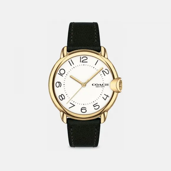 蔻驰/Coach 雅顿手表，36 毫米 W1707-BLK-小迈步海淘品牌官网