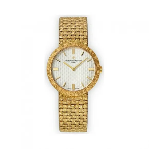 江诗丹顿/Vacheron Constantin Patrimony传承系列 18k黄金 石英机芯 女表 25162-206J--小迈步海淘品牌官网