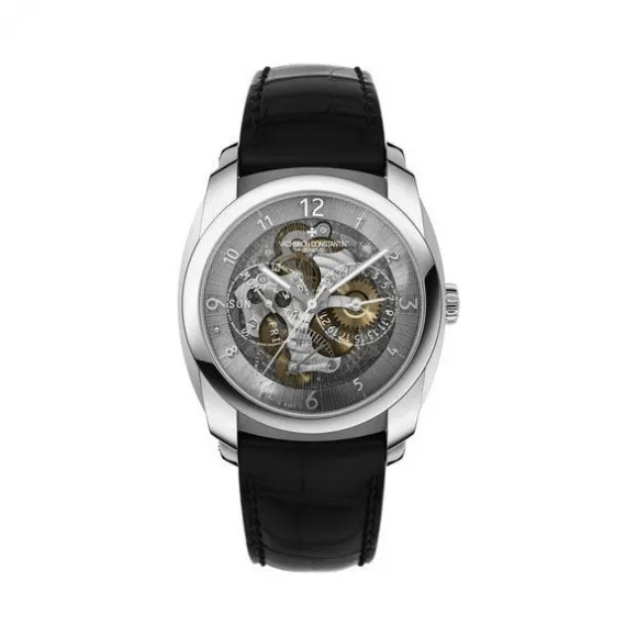 江诗丹顿/Vacheron Constantin Quai De L’Ile奎德利系列 白金 自动机械机芯 男表 85050-000D ...