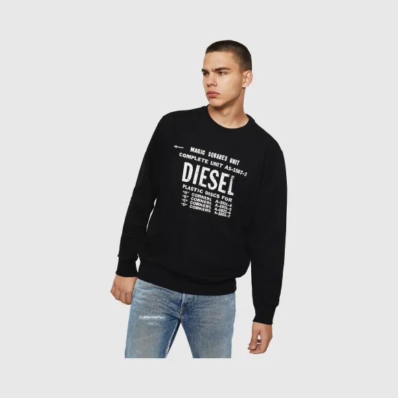 迪赛/Diesel S-GIR-B5 针织衫 00S57H0BAWT-小迈步海淘品牌官网