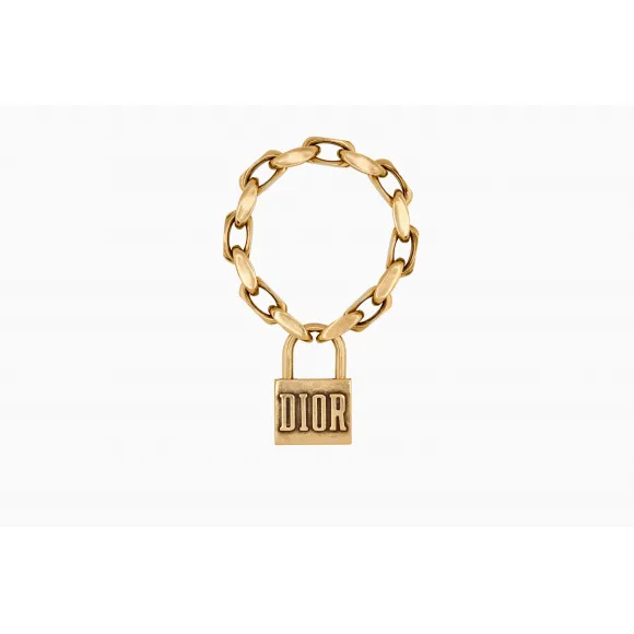 迪奥/Dior Lucky locket镀金复古金属dior手链 B0967LLOMT D907-小迈步海淘品牌官网
