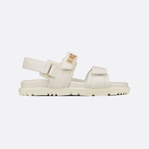 迪奥/Dior DiorAct 凉鞋 白色羊皮革 KCQ547LAB_S03W_T34-小迈步海淘品牌官网