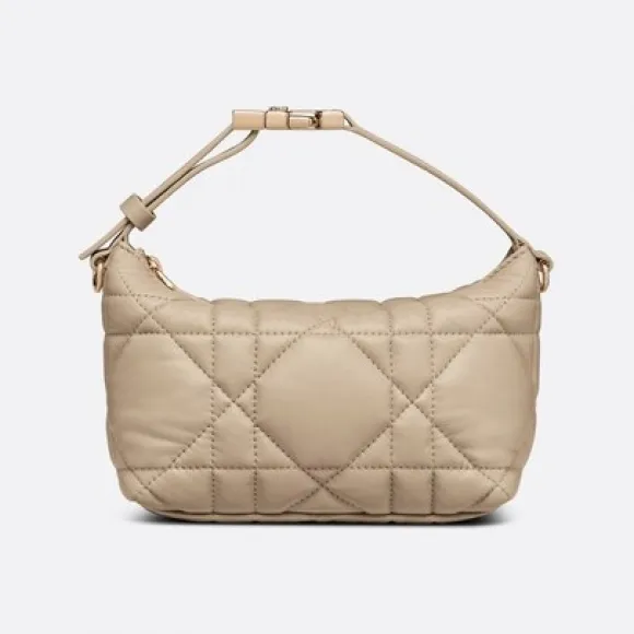 迪奥/Dior 小号 DiorTravel Nomad 手拿包 自然色牛皮革超大藤格纹 S5553OMIG_M116_TU-小迈步海淘品牌官网