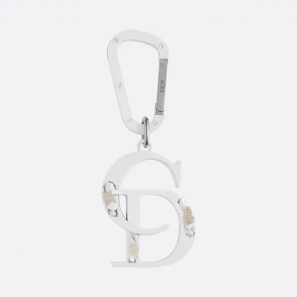 迪奥/Dior DIOR AND DANIEL ARSHAM 白色哑光钥匙链 V0497HOMMT-D009-小迈步海淘品牌官网