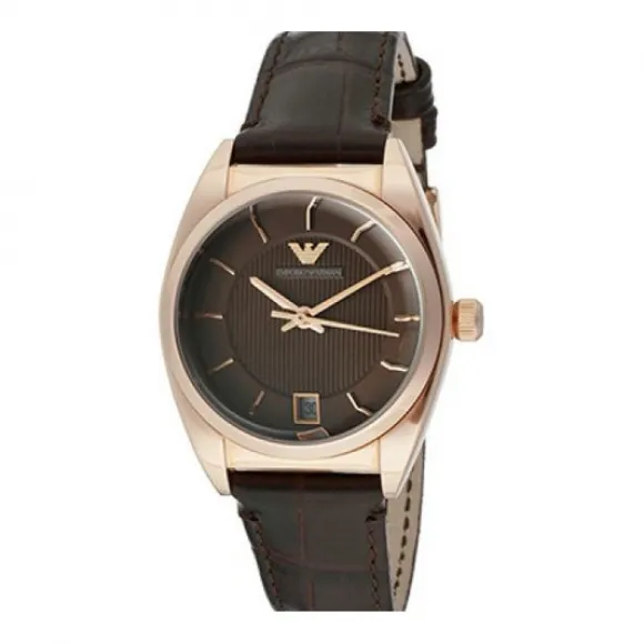 安普里奥·阿玛尼/Emporio Armani 雪铁纳经典系列 石英机芯 PVD镀金 女表 AR0378-小迈步海淘品牌官网