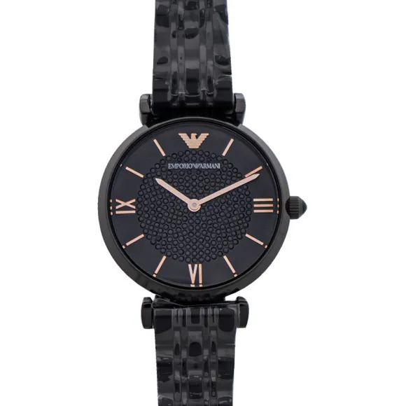 安普里奥·阿玛尼/Emporio Armani 女士不锈钢双指针腕表 AR11245-小迈步海淘品牌官网