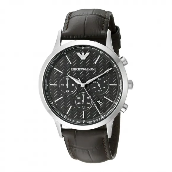 安普里奥·阿玛尼/Emporio Armani RENATO系列 石英机芯 不锈钢 男表 AR2482-小迈步海淘品牌官网