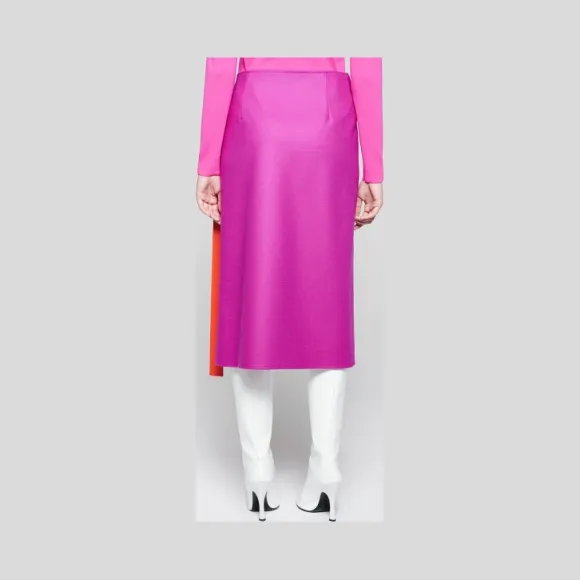 艾斯卡达/Escada 羊毛腰带裹裙 5031950_B678-小迈步海淘品牌官网