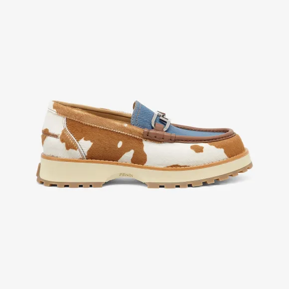 芬迪/Fendi Fendi O’Lock乐福鞋-动物印花马毛乐福鞋 -男士乐福便鞋 7D1581AMFAF1JIW ...