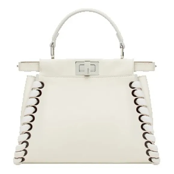 芬迪/Fendi FASHION SHOW MINI PEEKABOO软皮手袋 8BN244 7G1 F02F1-小迈步海淘品牌官网