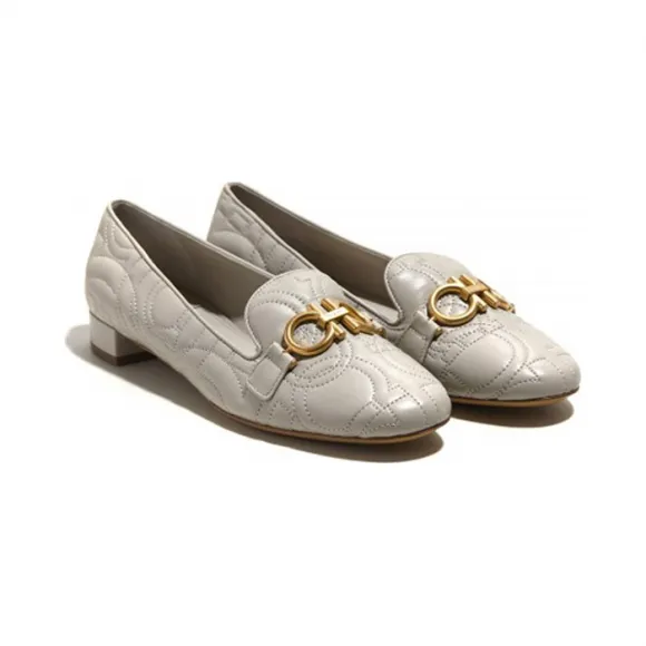 菲拉格慕/Salvatore Ferragamo Gancini莫卡辛鞋 01N925_699933-小迈步海淘品牌官网