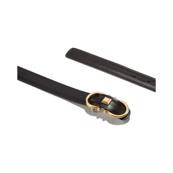 菲拉格慕/Salvatore Ferragamo Gancini均码皮带 23B640_706124-小迈步海淘品牌官网