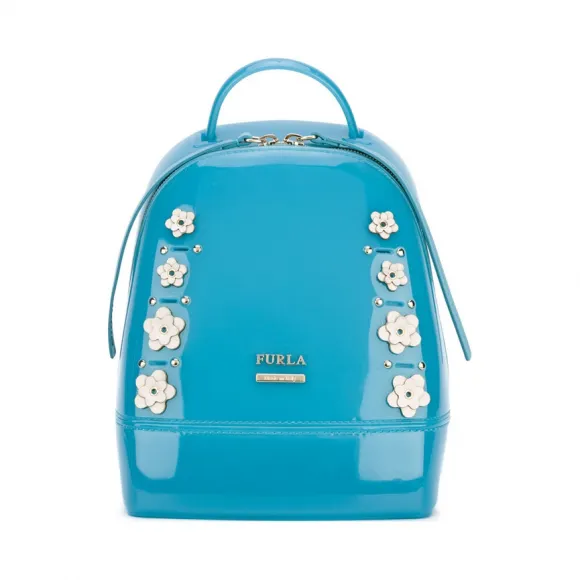 芙拉/Furla 双肩包 869495 PVC 蓝色 869495-小迈步海淘品牌官网