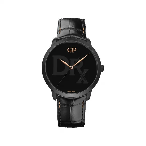 芝柏/Girard-Perregaux 1966 系列 40 MM DLC镀层精钢 自动机械机芯 男表 49555-11-601-BB6X-小迈步海淘品牌官网