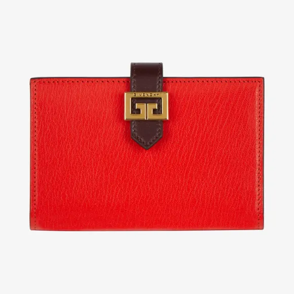 纪梵希/Givenchy 女士 双色GV3粒面皮夹 BB601GB056-941-小迈步海淘品牌官网