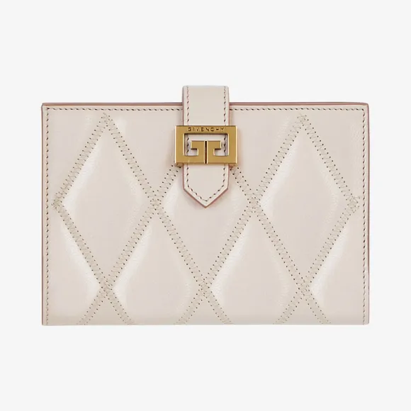 纪梵希/Givenchy 女士 菱形绗缝皮革GV3钱夹 BB601GB08Z-680-小迈步海淘品牌官网