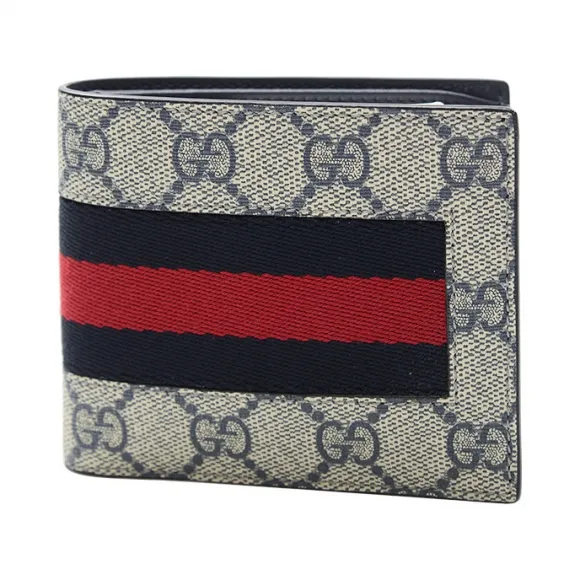 古驰/Gucci 啡色 PVC 钱包 408827-KHN4N-4080-小迈步海淘品牌官网