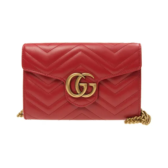 古驰/Gucci 红色 牛皮 手提包 443122-DRW1T-6433-小迈步海淘品牌官网