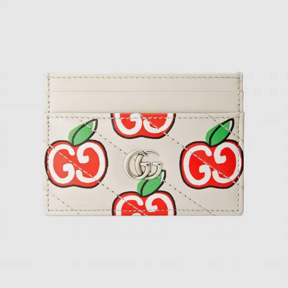 古驰/Gucci 七夕情人节特别款GG Marmont系列卡片夹 443127-1W8AN-9086-小迈步海淘品牌官网