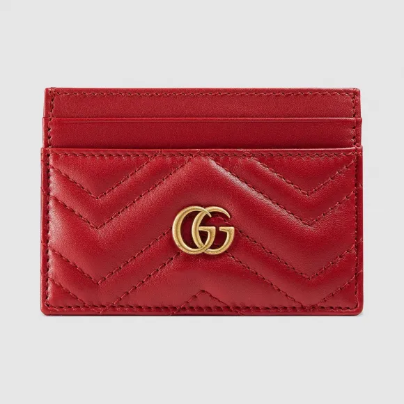 古驰/Gucci GG Marmont系列卡片夹 443127-DTD1T-6433-小迈步海淘品牌官网