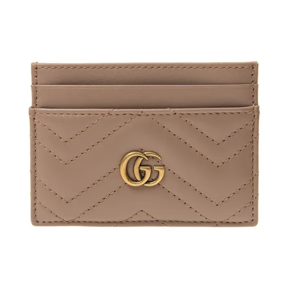 古驰/Gucci 虾肉色 牛皮 卡包 443127-DRW1T-5729-小迈步海淘品牌官网