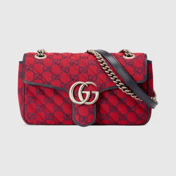 古驰/Gucci 古驰520特别系列GG Marmont系列小号肩背包 443497-2UZCV-6477-小迈步海淘品牌官网