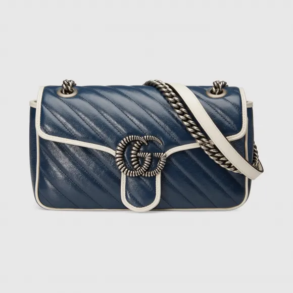 古驰/Gucci GG Marmont系列小号肩背包 443497_0OLFN_4186-小迈步海淘品牌官网