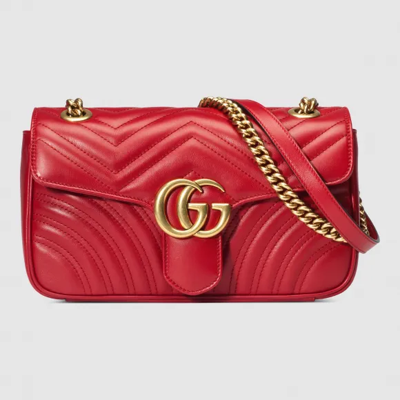 古驰/Gucci GG Marmont 绗缝肩背包 443497 DRW3T 6433-小迈步海淘品牌官网