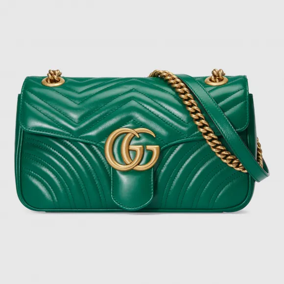 古驰/Gucci GG Marmont系列小号肩背包 443497 DTDIT 3120-小迈步海淘品牌官网