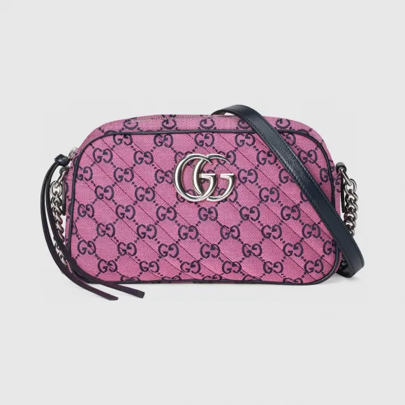 古驰/Gucci GG Multicolor系列GG Marmont小号肩背包 447632-2UZCN-5279-小迈步海淘品牌官网