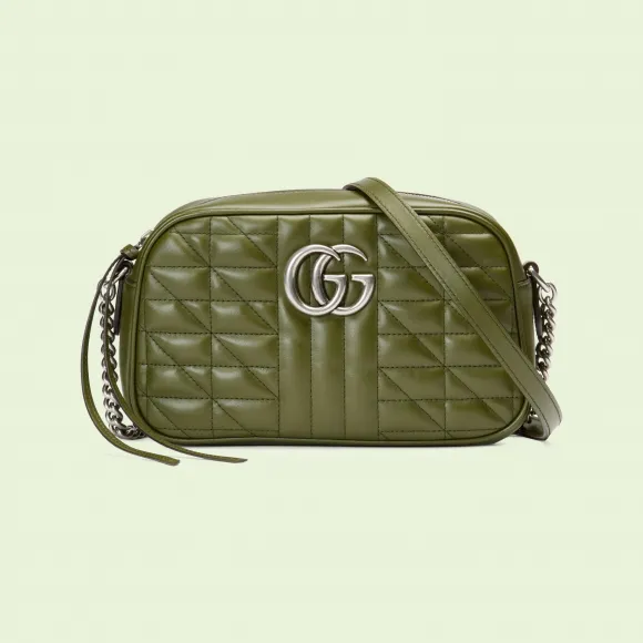 古驰/Gucci GG Marmont小型肩背袋 447632-UM8BF-3352 -小迈步海淘品牌官网