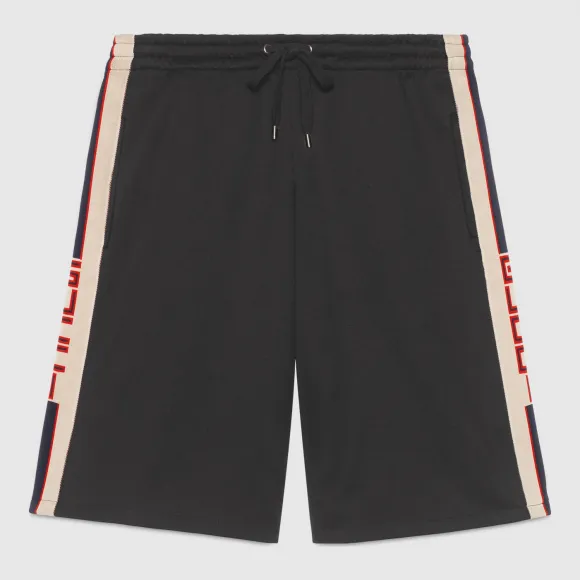 古驰/Gucci 平纹针织短裤 475355 X5U11 1014-小迈步海淘品牌官网