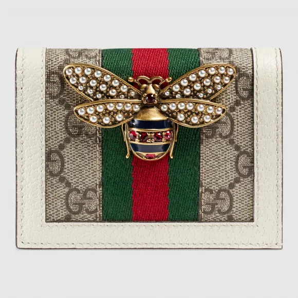 古驰/Gucci Queen Margaret系列GG卡包 476072 9I6QT 9753-小迈步海淘品牌官网