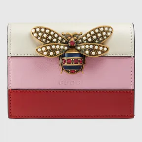 古驰/Gucci 玛格丽特皇后真皮卡片夹 476072 DYWPT 8057-小迈步海淘品牌官网