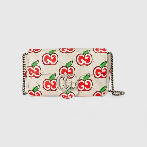 古驰/Gucci 七夕情人节特别款GG Marmont系列超迷你手袋 476433-1W8AN-9086-小迈步海淘品牌官网