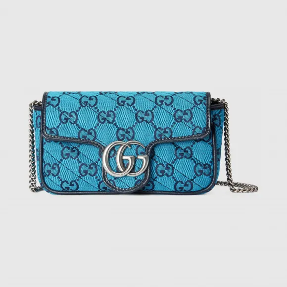 古驰/Gucci GG Multicolor系列GG Marmont超迷你手袋 476433-2UZCN-4164-小迈步海淘品牌官网