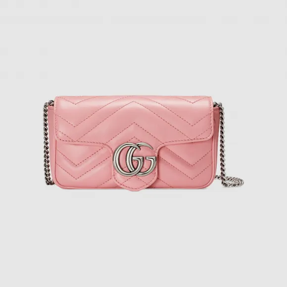 古驰/Gucci GG Marmont系列绗缝皮革超迷你手袋 476433-DTDCP-5815-小迈步海淘品牌官网