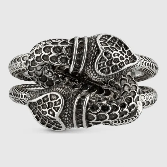 古驰/Gucci 古驰花园系列灵蛇戒指 525177 J8400 0811-小迈步海淘品牌官网