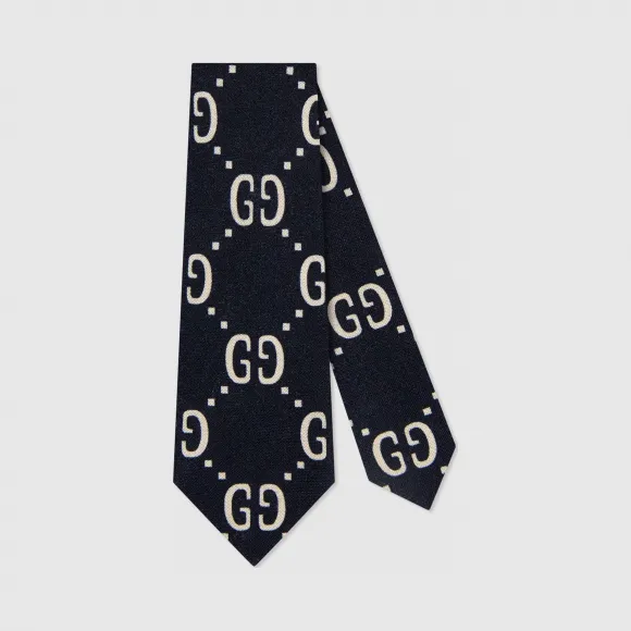 古驰/Gucci 儿童GG羊毛真丝领带 529320-4K515-4177-小迈步海淘品牌官网