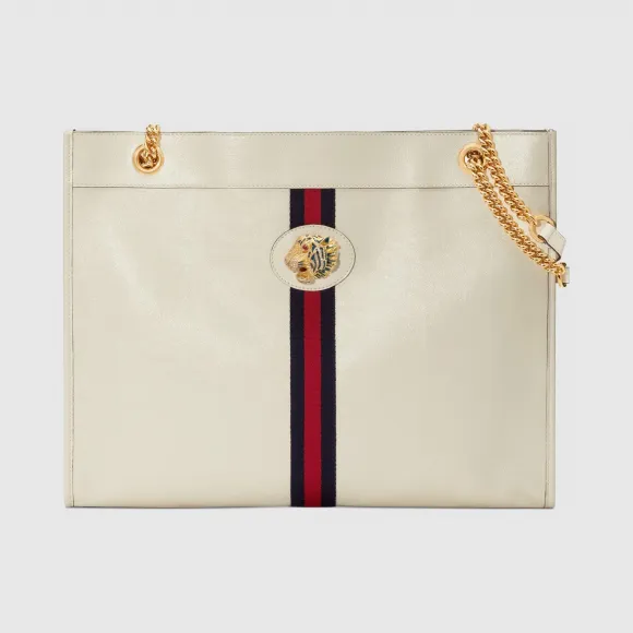 古驰/Gucci Rajah系列大号托特包 537219-0OLHX-8406-小迈步海淘品牌官网