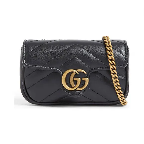 古驰/Gucci 黑色 皮革 女士 手提包 575161-DTDCT-1000-小迈步海淘品牌官网