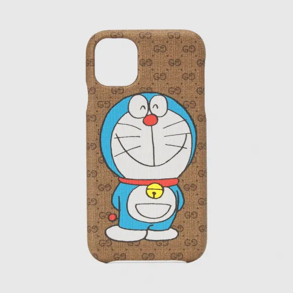 古驰/Gucci Doraemon x Gucci联名系列iPhone 11保护套 647806-2T200-8919-小迈步海淘品牌官网
