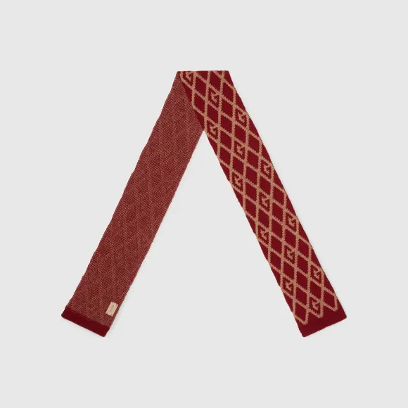 古驰/Gucci 儿童几何G字羊毛围巾 680003-4K010-9873-小迈步海淘品牌官网